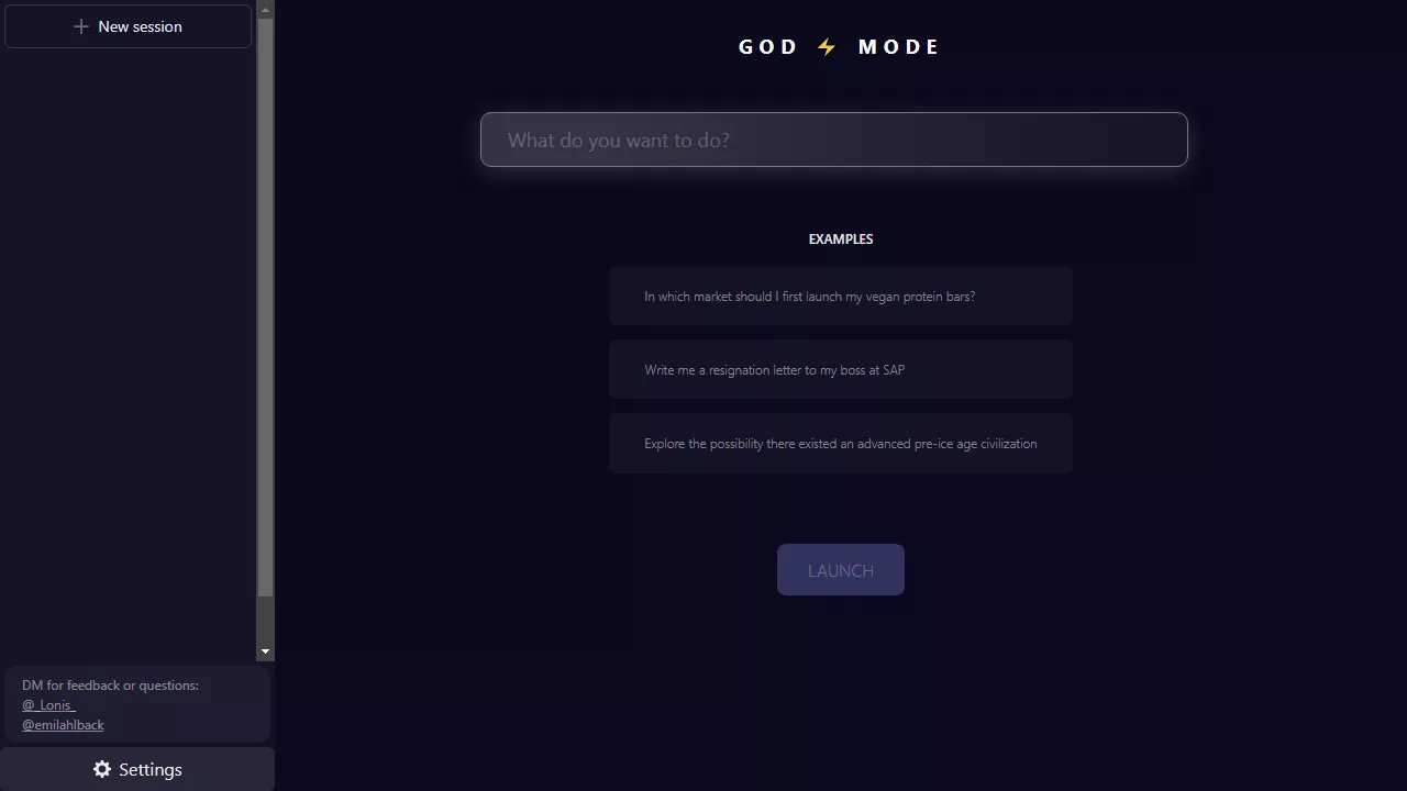 Godmode Free Download for
